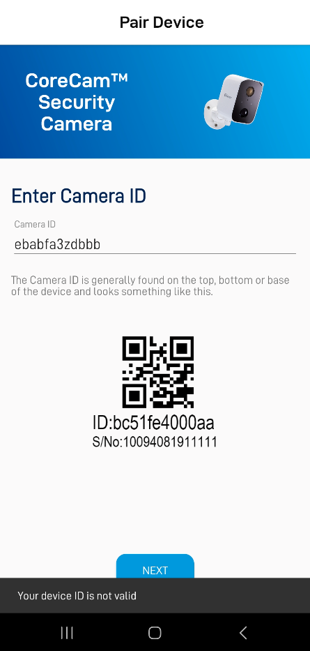 Swann Security App pairing: Your device ID is not valid – Swann