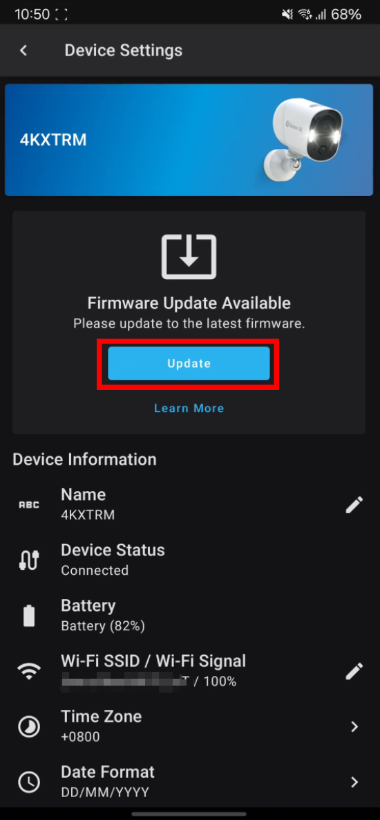 How to Update Standalone Cameras Using the Swann Security App – Swann