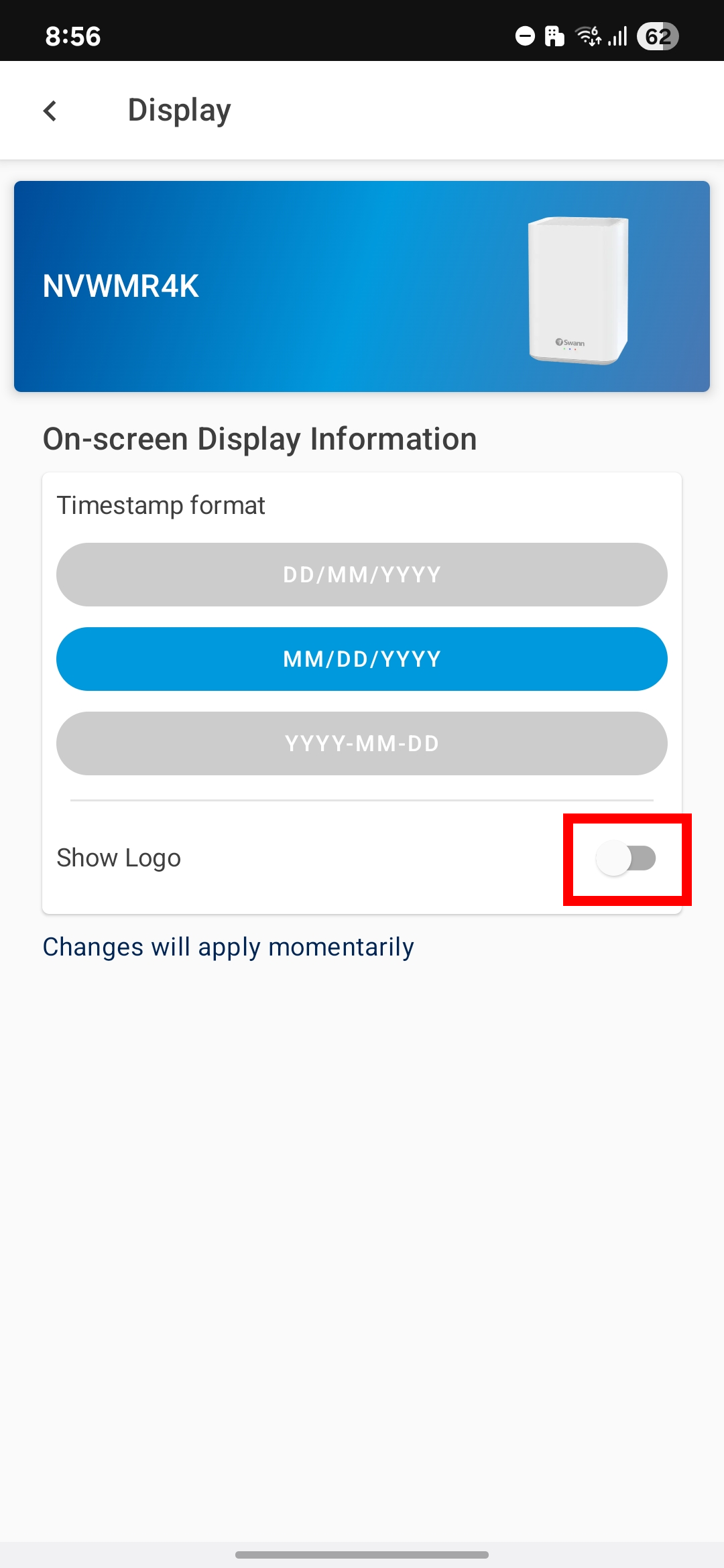How to Disable the Watermark on Your Recorder – Swann