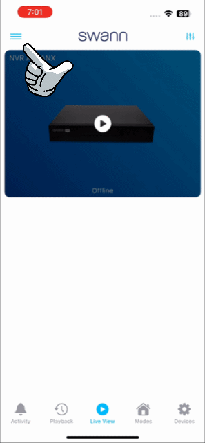 How to get the Swann Security App version and your phone's operating system version numbers – Swann