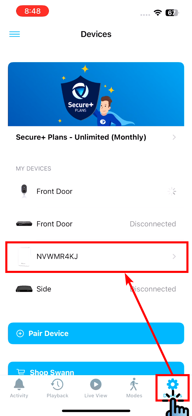 Recover Your Recorders Admin Password Using The Swann Security App Swann