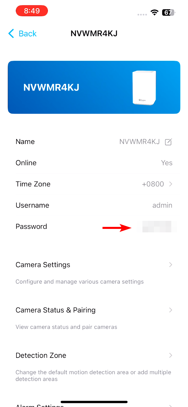 Recover Your Recorders Admin Password Using The Swann Security App Swann