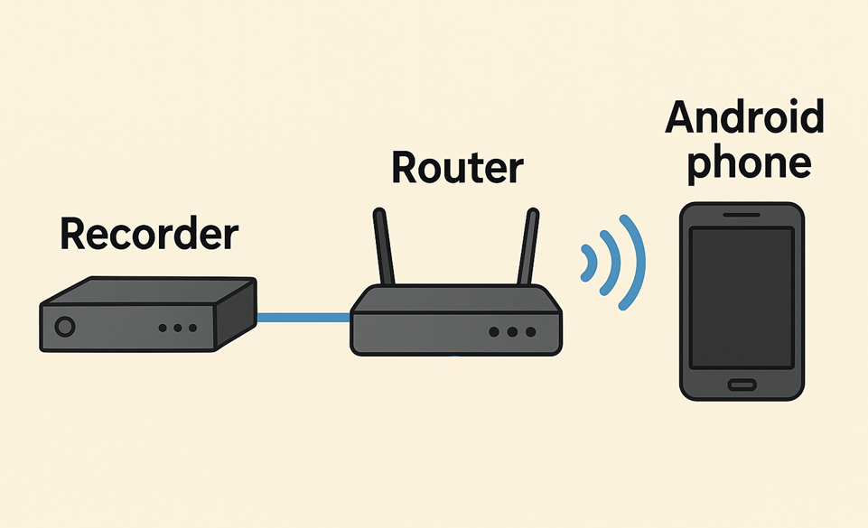 How to Get the MAC Address of a Recorder Using an Android Device – Swann