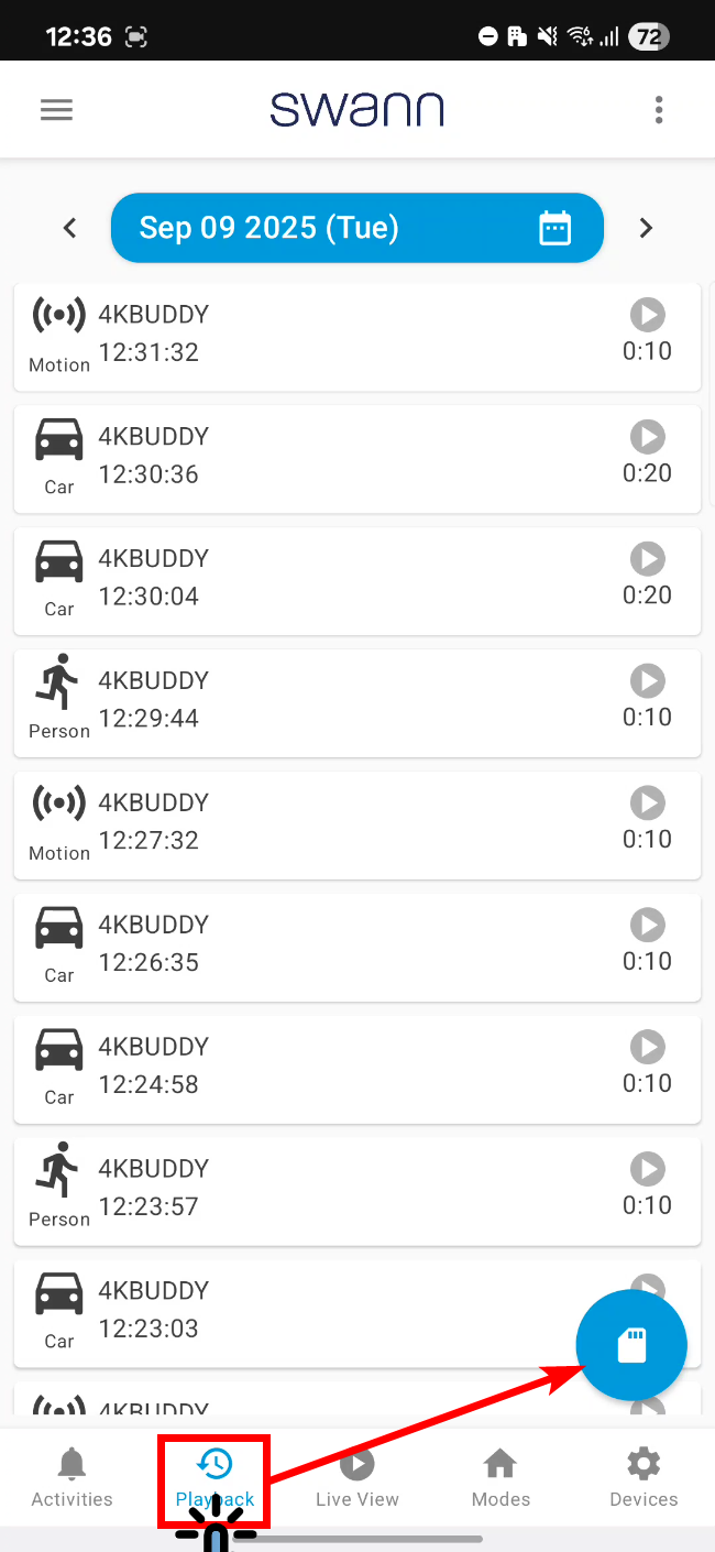 How to Playback and Export Recordings Using the Swann Security App – Swann