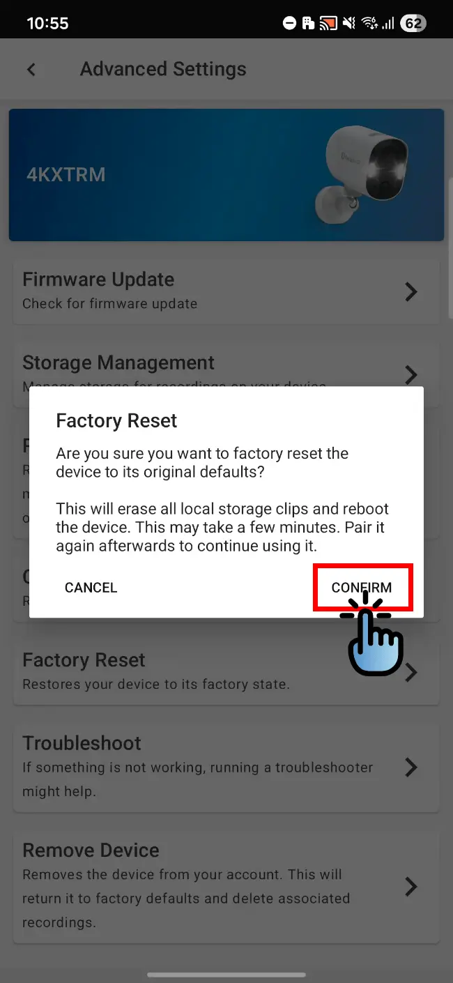 How to Factory Reset a Standalone Camera – Swann