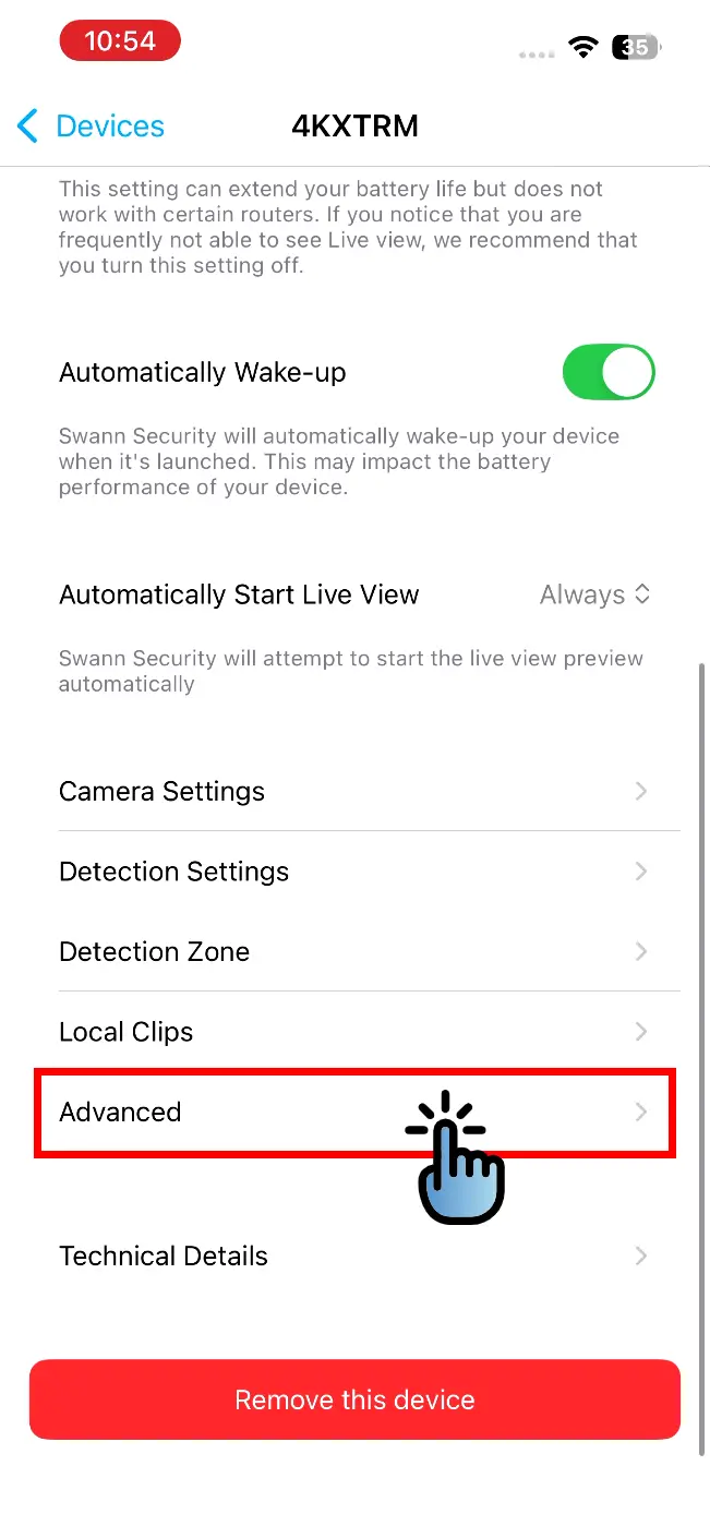 How to Factory Reset a Standalone Camera – Swann